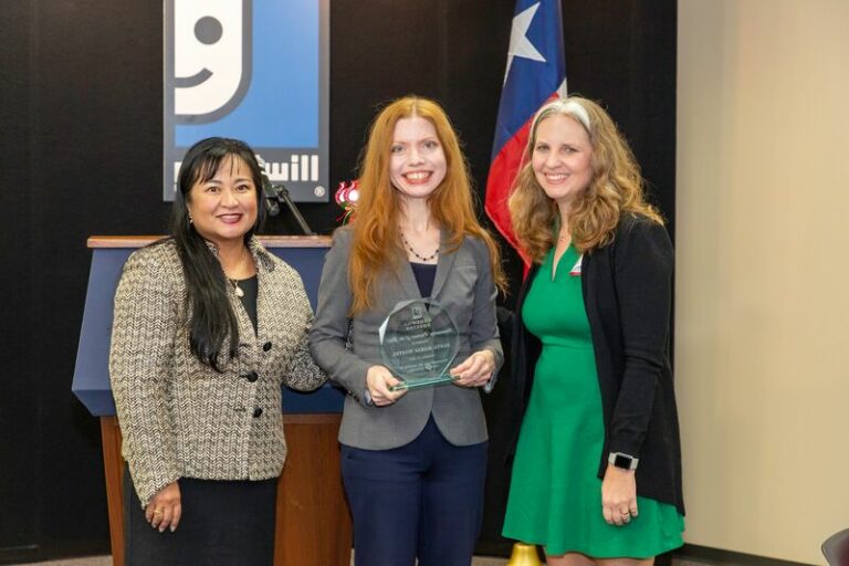 Goodwill of Houston recognizes Santa Maria - Santa Maria Hostel