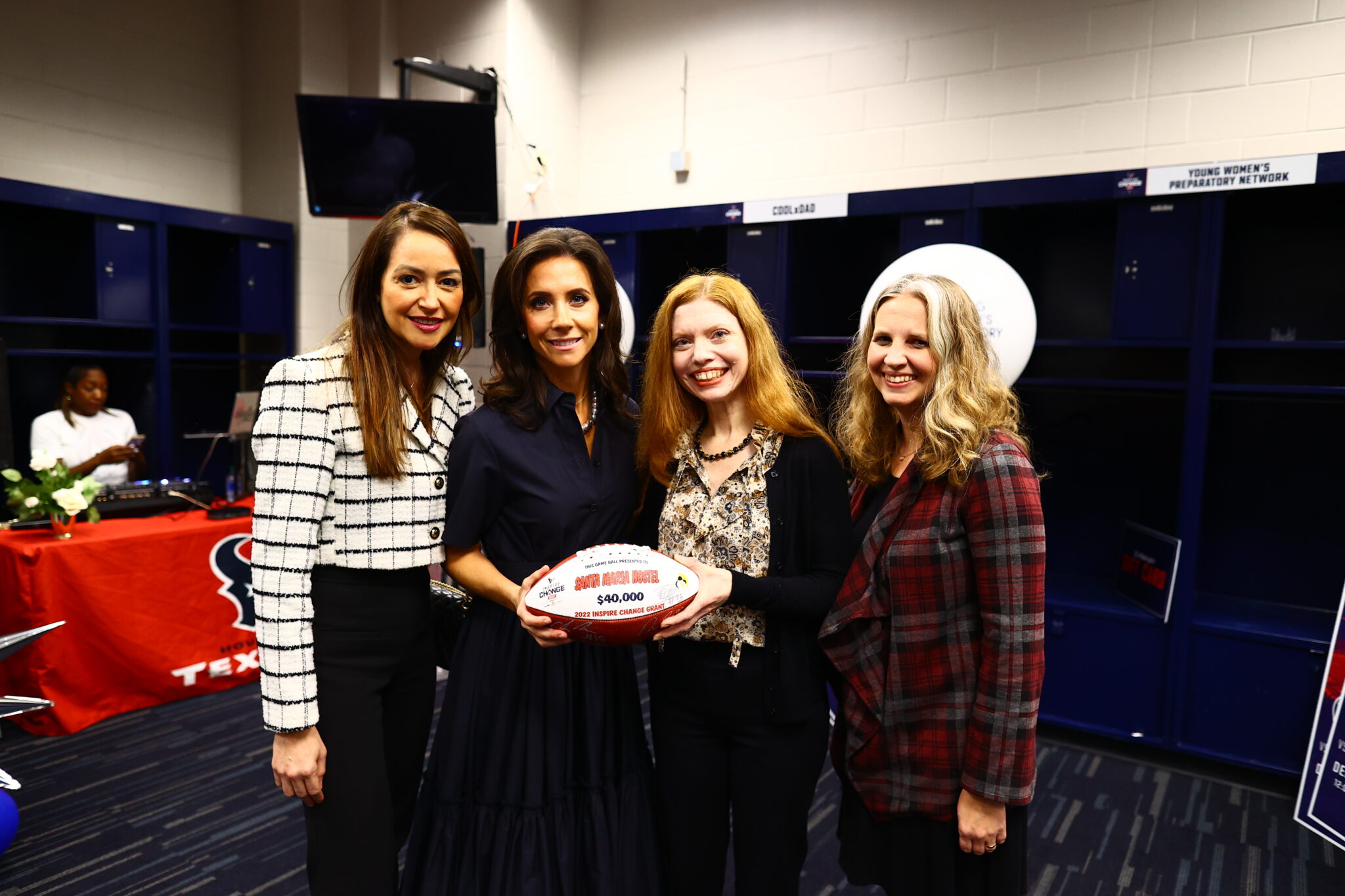 Inspire Change Grant from the Houston Texans - Santa Maria Hostel